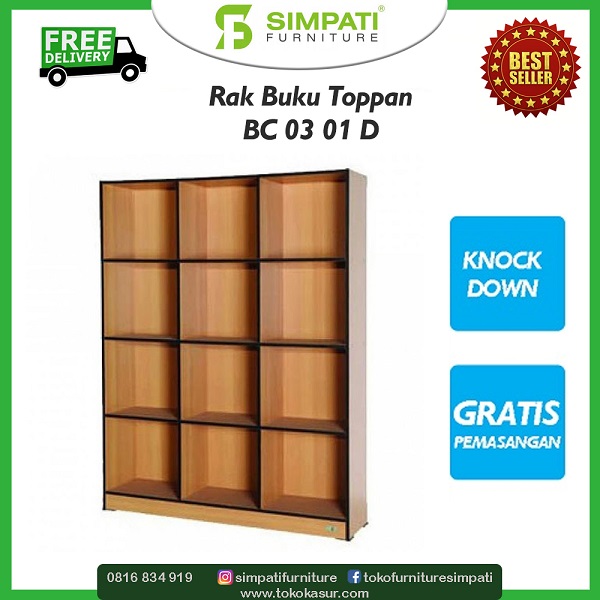 Rak Buku - Lemari Arsip, Lemari buku murah